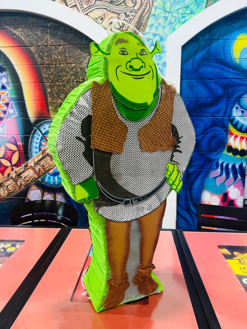 Shrek and Fiona Piñata - Etsy
