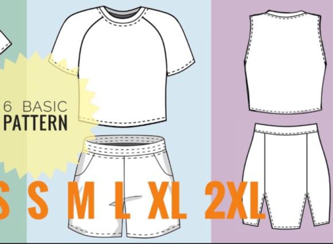 Basic PDF Sewing Patterns | Easy DIY Sewing Projects | Beginner ...