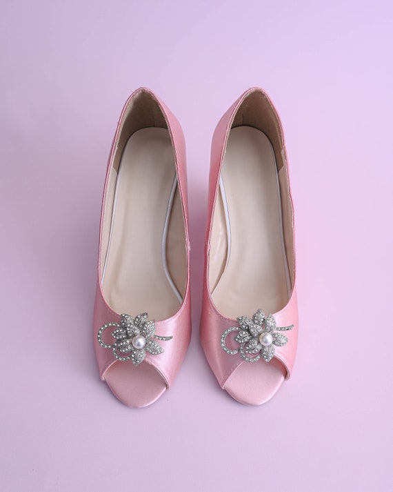 Light Pink Wedge Heels