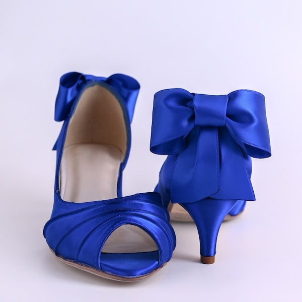 Royal Blue Shoes - Etsy