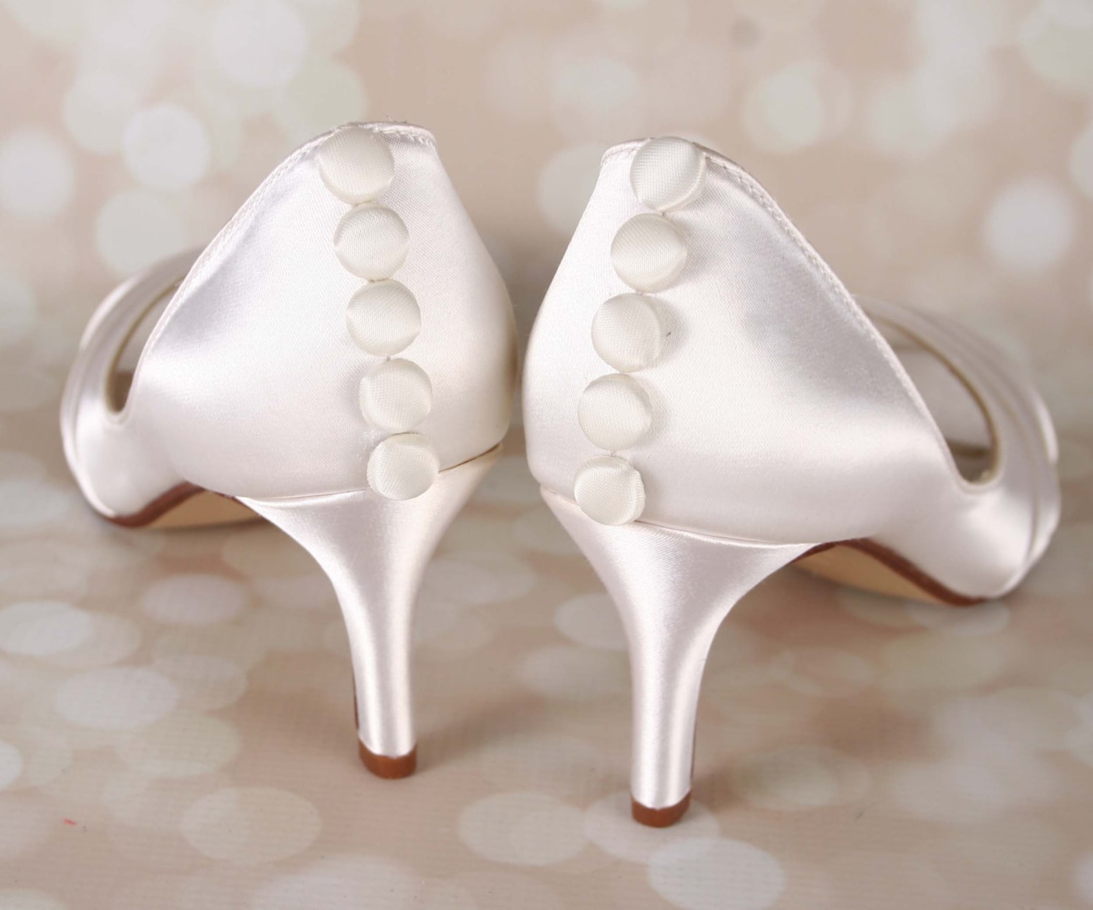 Wedding Shoes for Bride: Ivory Bridal Shoes With Matching - Etsy