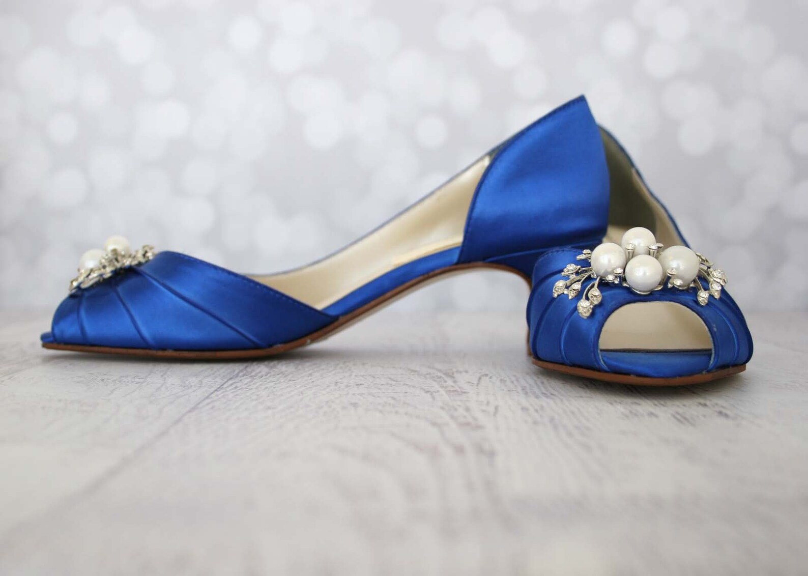 Wedding Shoes Blue Wedding Shoes Bridal Heels - Etsy