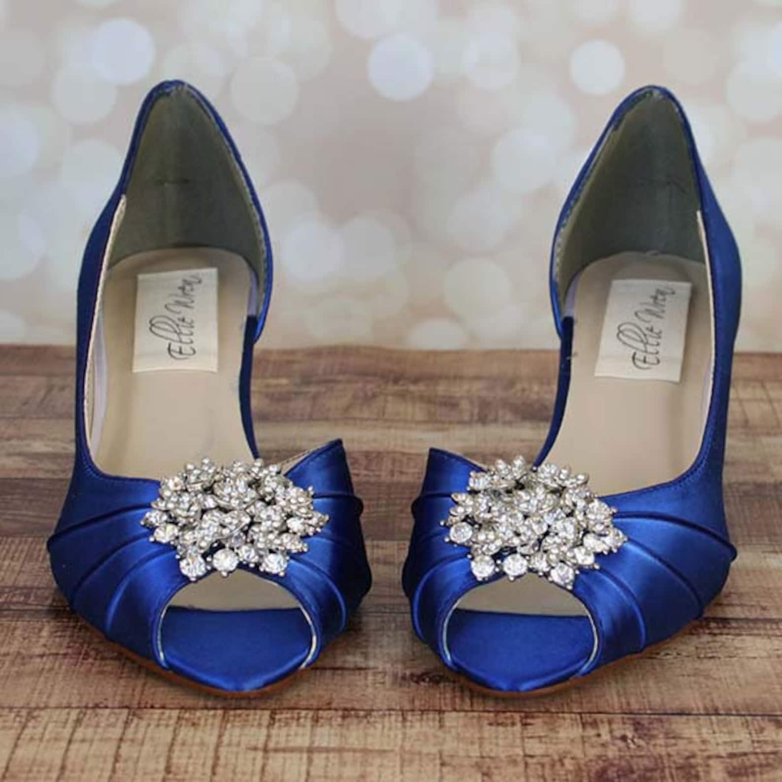 Wedding Shoes Wedding Shoes Blue Blue Wedding Shoes Wedding | Etsy