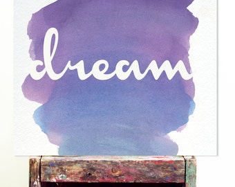 Dream print | Etsy