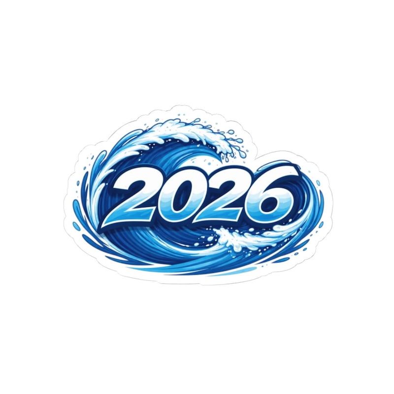 Beach 2026 Sticker - Etsy