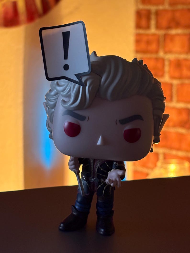 Baldurs Gate 3 Camp Conversation / Speak Icon - Mat Laminated Stickers ...