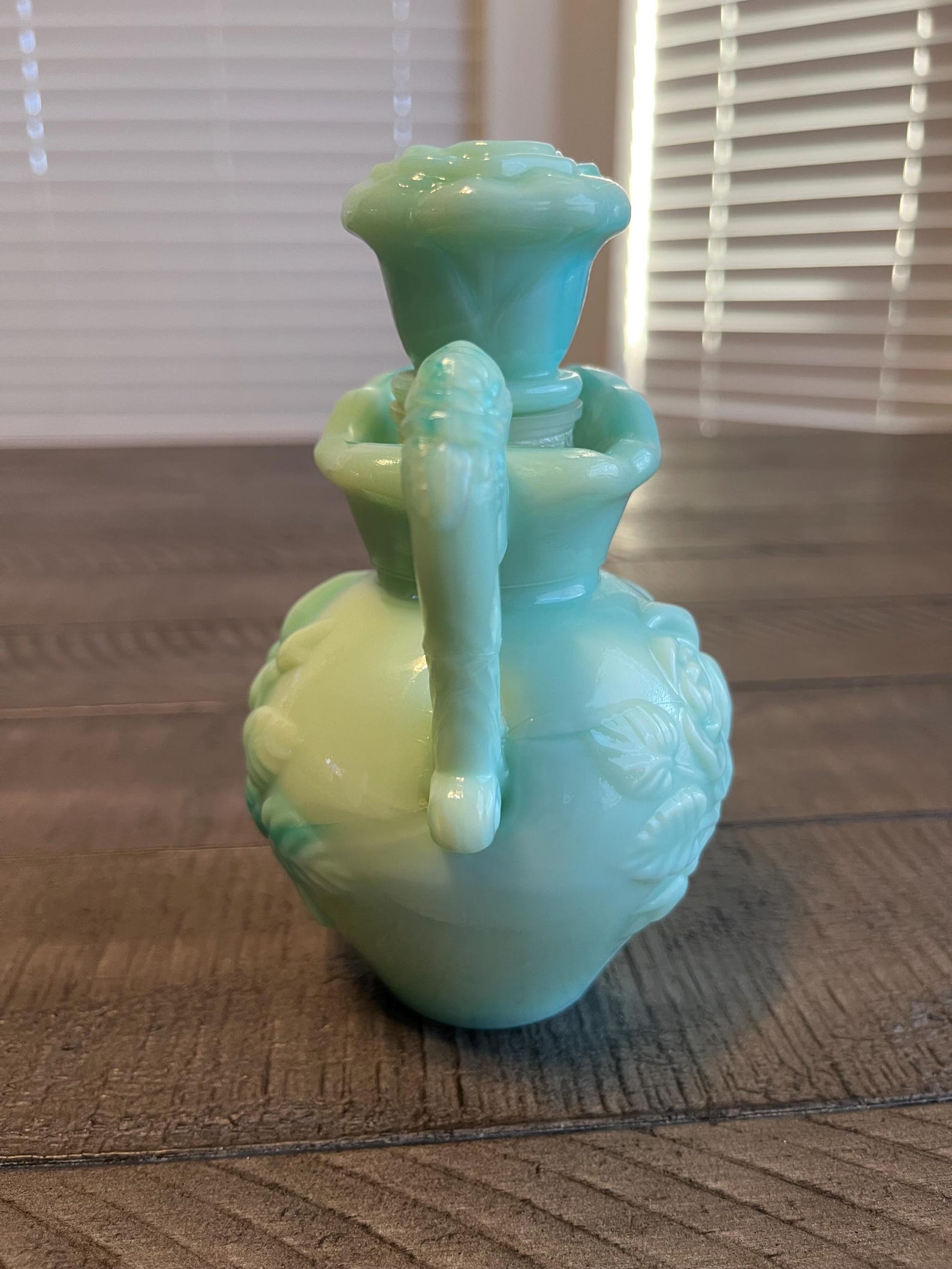 Vintage Avon Jadeite Green Slag Glass Pitcher & Basin Set - Etsy