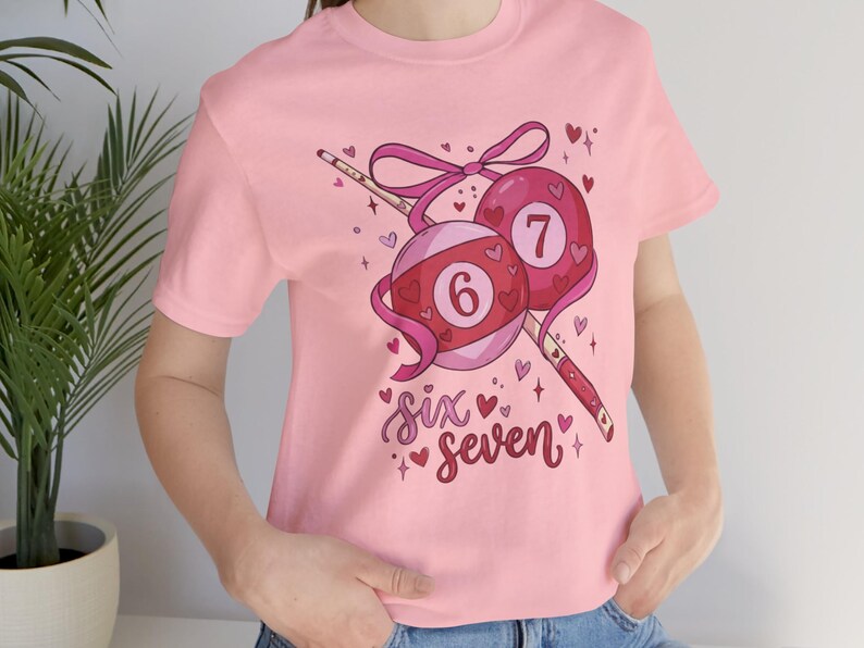 Billiards Six Seven Meme Valentine's Day DTF Transfer - Etsy