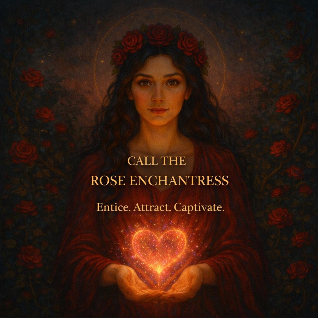 Qalmana Rose Enchantress Love | Ritual de Atração – Aura Glamourosa ...