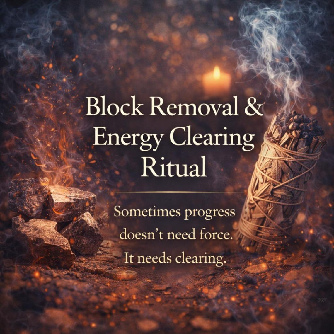 Block Removal Ritual | Energy Clearing, Reset | Obstacle Release ...