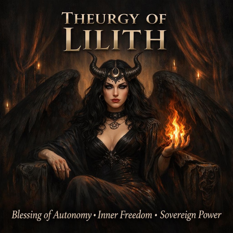Theurgy of Lilith Blessing of Autonomy | Inner Freedom | Sovereign ...