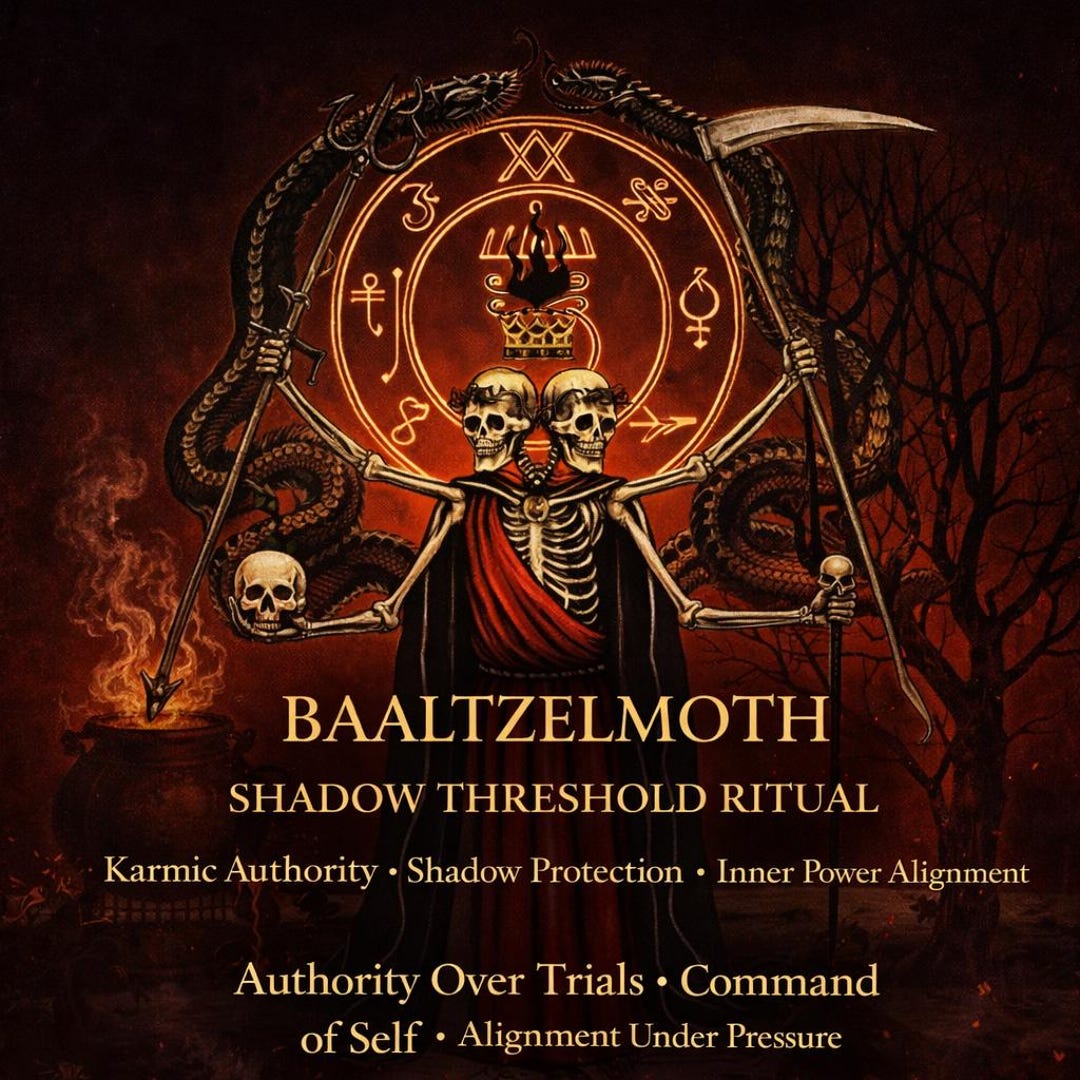 Baaltzelmoth Shadow Threshold Ritual | Karmic Authority | Shadow ...