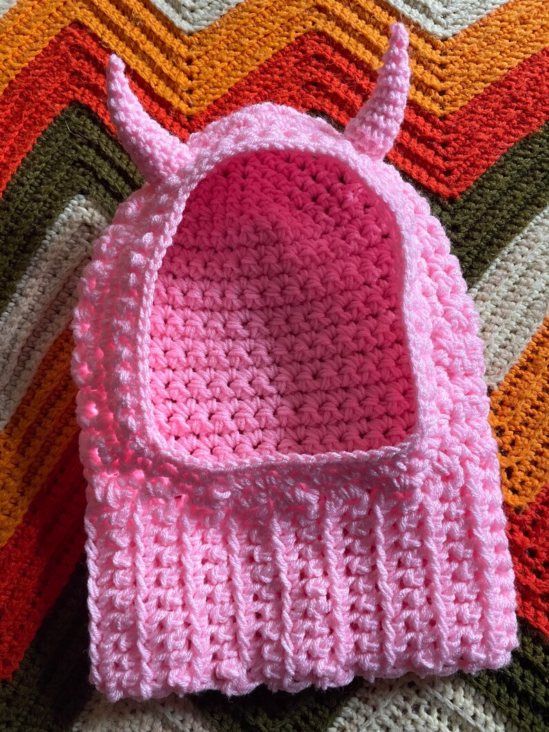 Devil Balaclava - Etsy