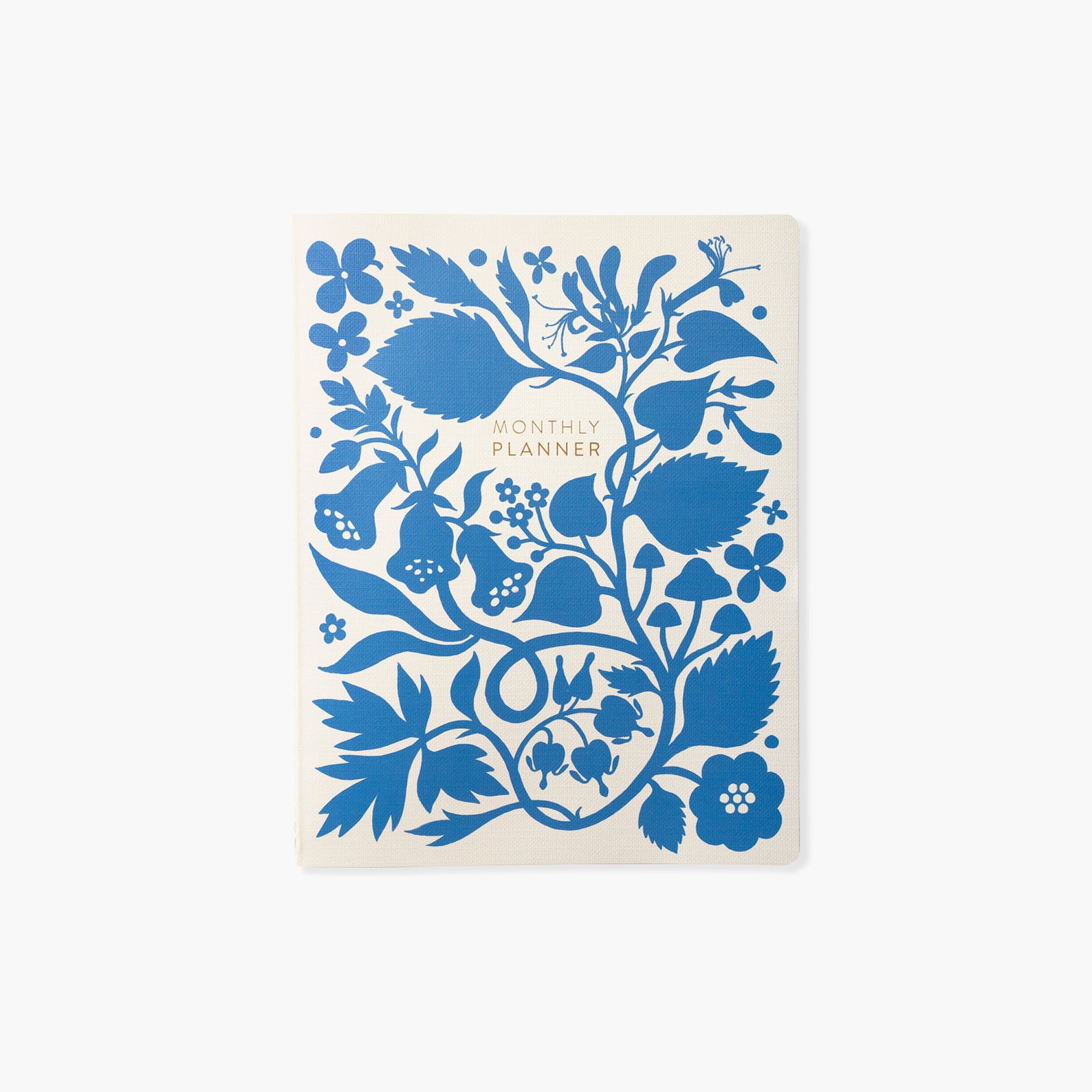 BLUE FLORAL | Undated Monthly Planner - Etsy