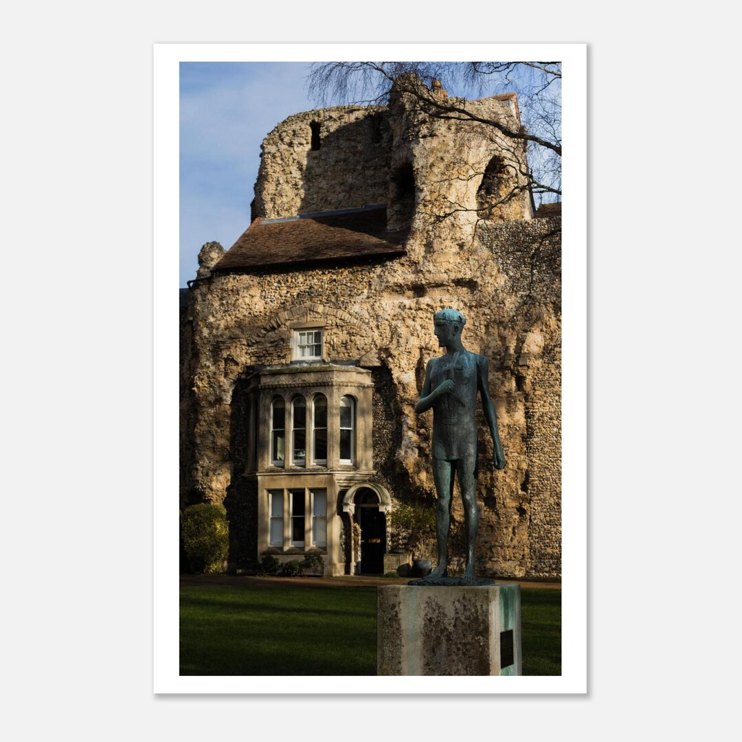 Bury St Edmunds Framed Poster | Architecture Photography, Blue Sky ...