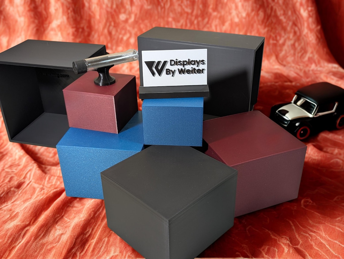 Square Display Risers for Retail, Craft Shows, and Home Decor – 4”, 6 ...
