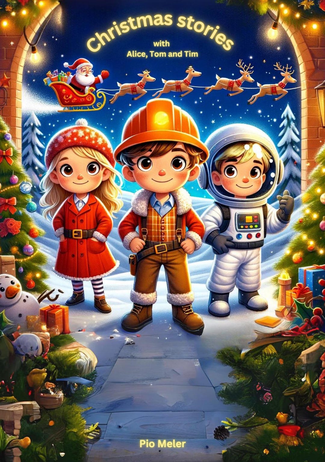 Christmas Stories With Alice, Tom and Tim - Etsy