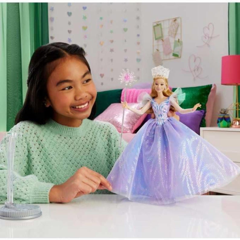 Mattel Universal Pictures Wicked Movie for Good Deluxe Glinda Fashion ...
