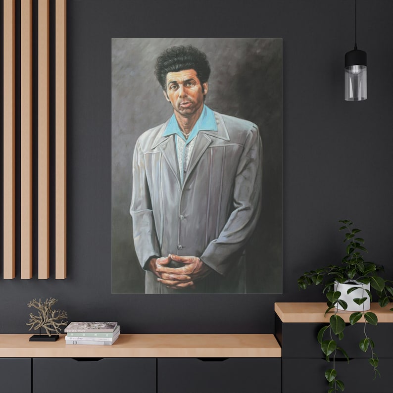 Cosmo Kramer Modern Artwork Canvas Ready to Hang 1.25" Deep No Y-242 - Etsy