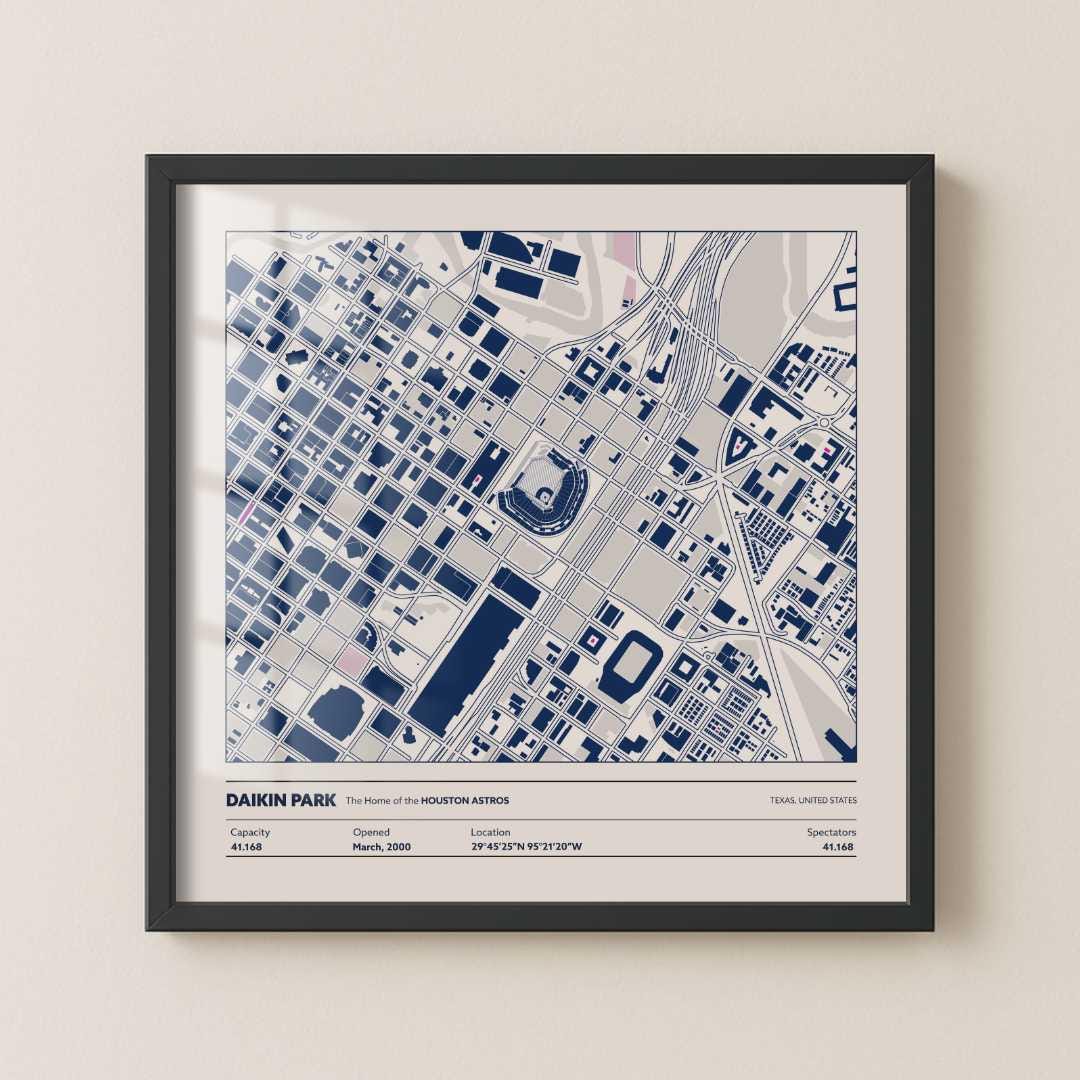 DAIKIN PARK STADIUM Aerial - Detailed - Etsy