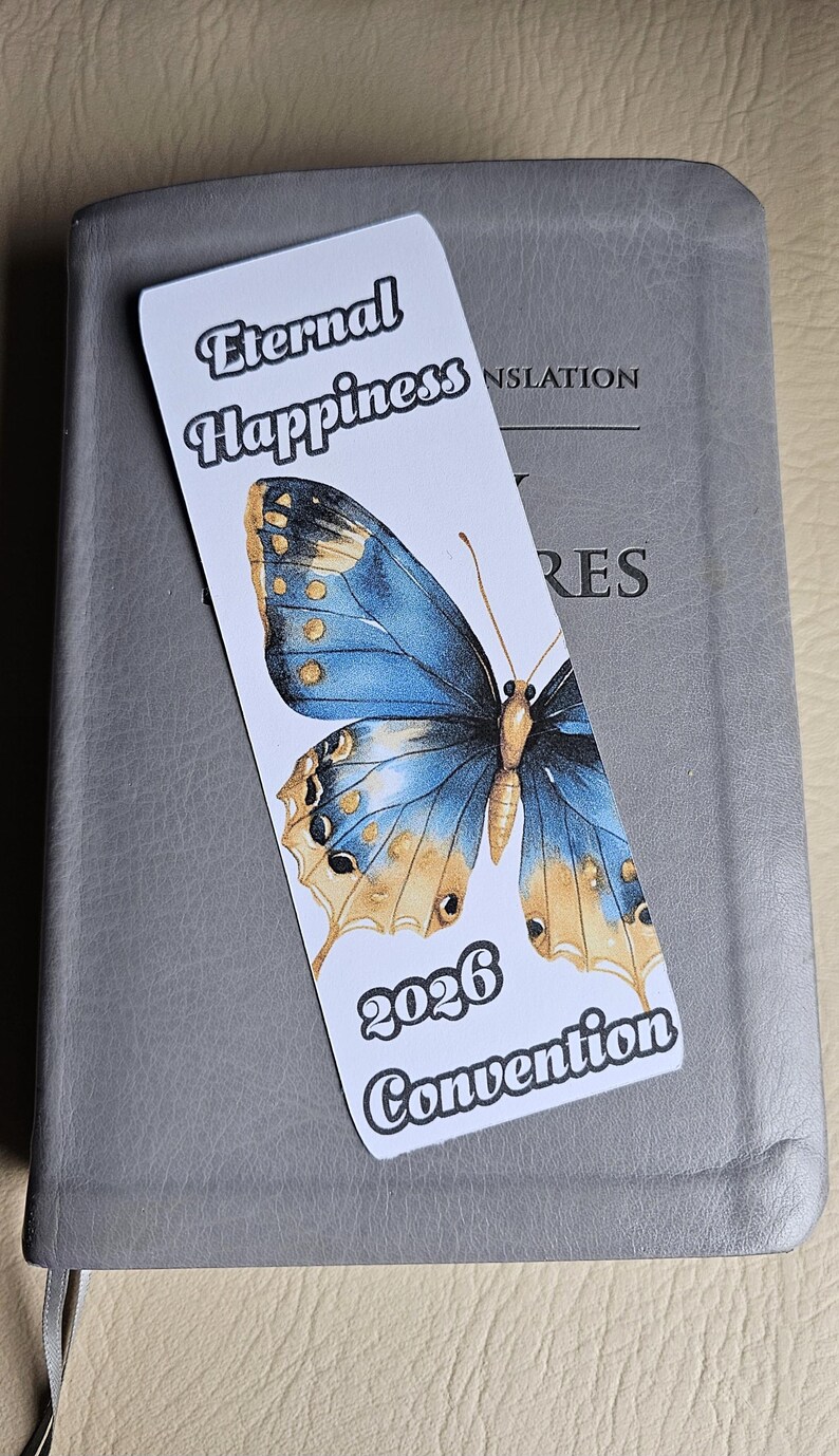 Printable 2026 Regional Eternal Happiness Convention Giftable Bookmarks ...