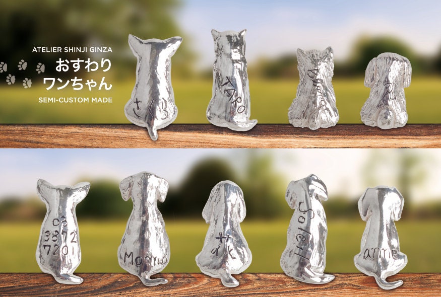 Sitting Dog Custom Made Personalized Jewelry Pin Brooch | Etsy