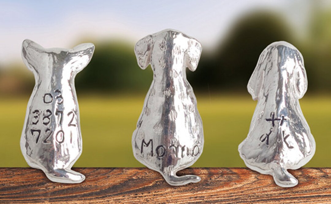 Sitting Dog - Custom Made - Personalized Jewelry - Pin Brooch - Pendant ...