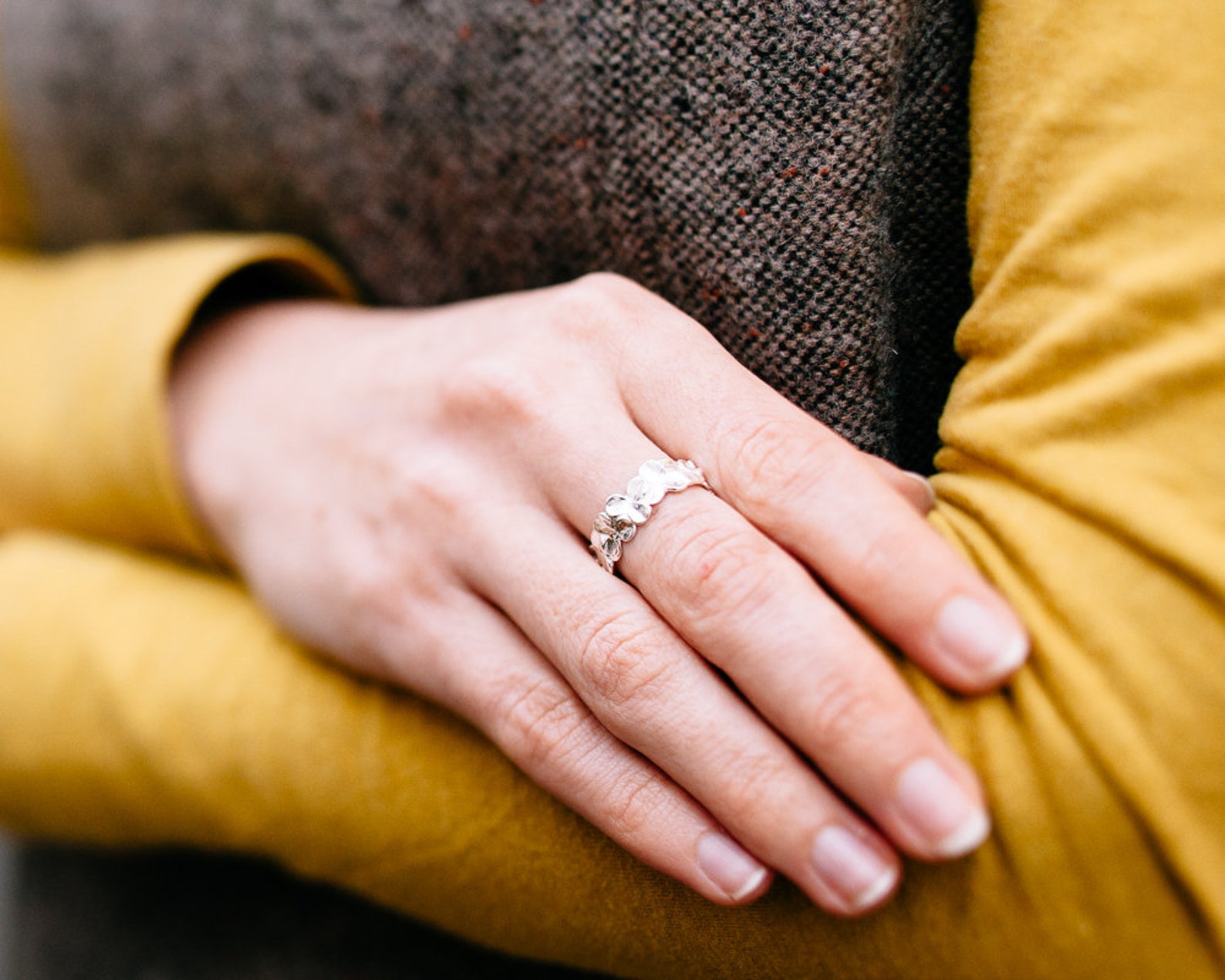 Four Leaf Clover Ring - Silver Three and Four Leaf Clovers - Japanese ...