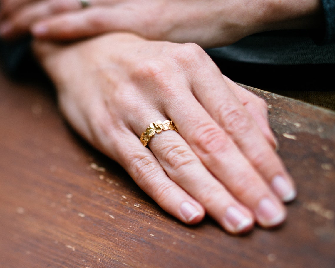 Four Leaf Clover Ring Silver Three and Four Leaf Clovers - Etsy