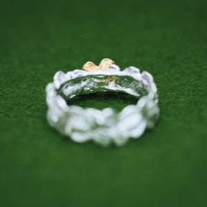 Clover Ring - 18k Gold Four Leaf Clover - Three and Four Leaf Clovers ...