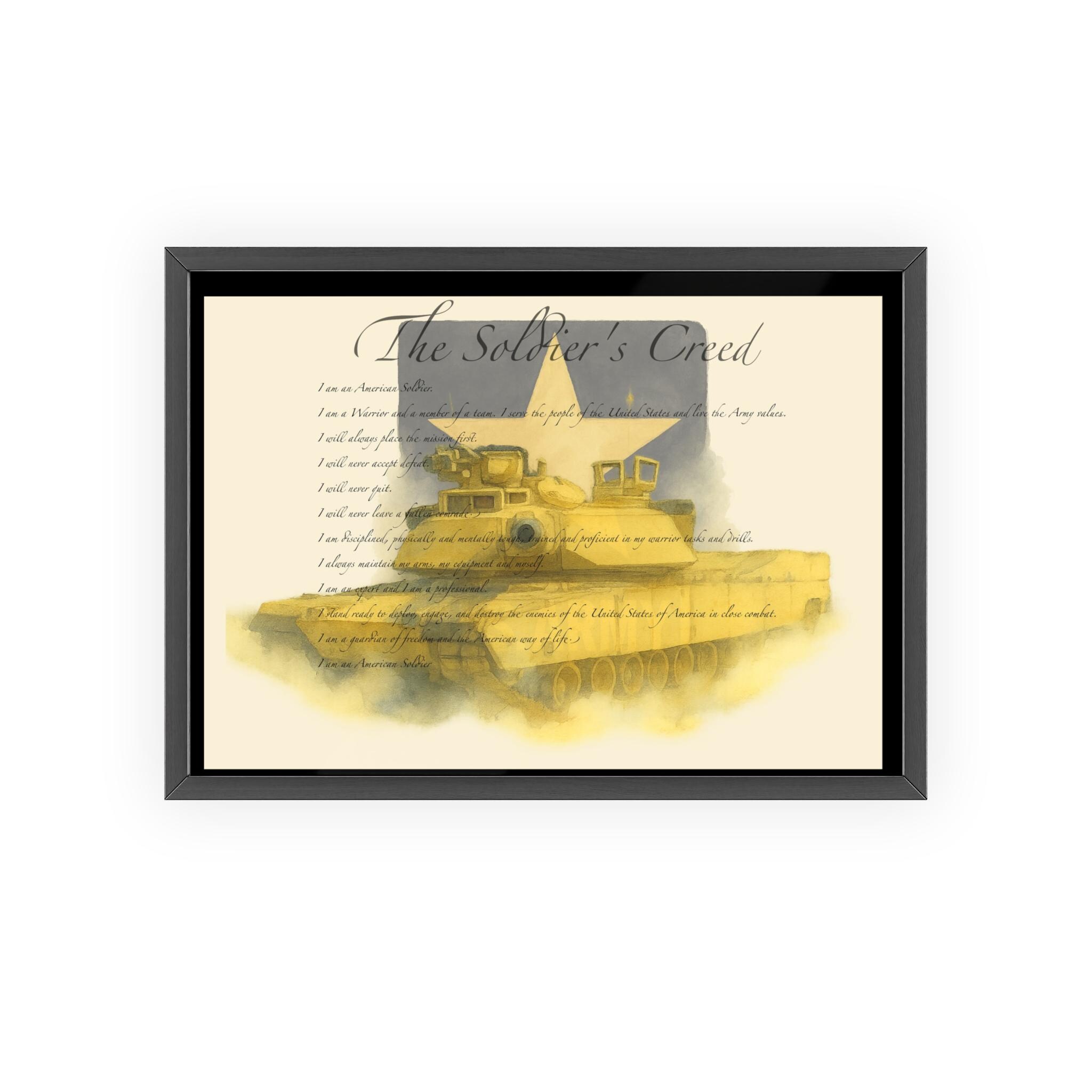 Army Tankers Creed