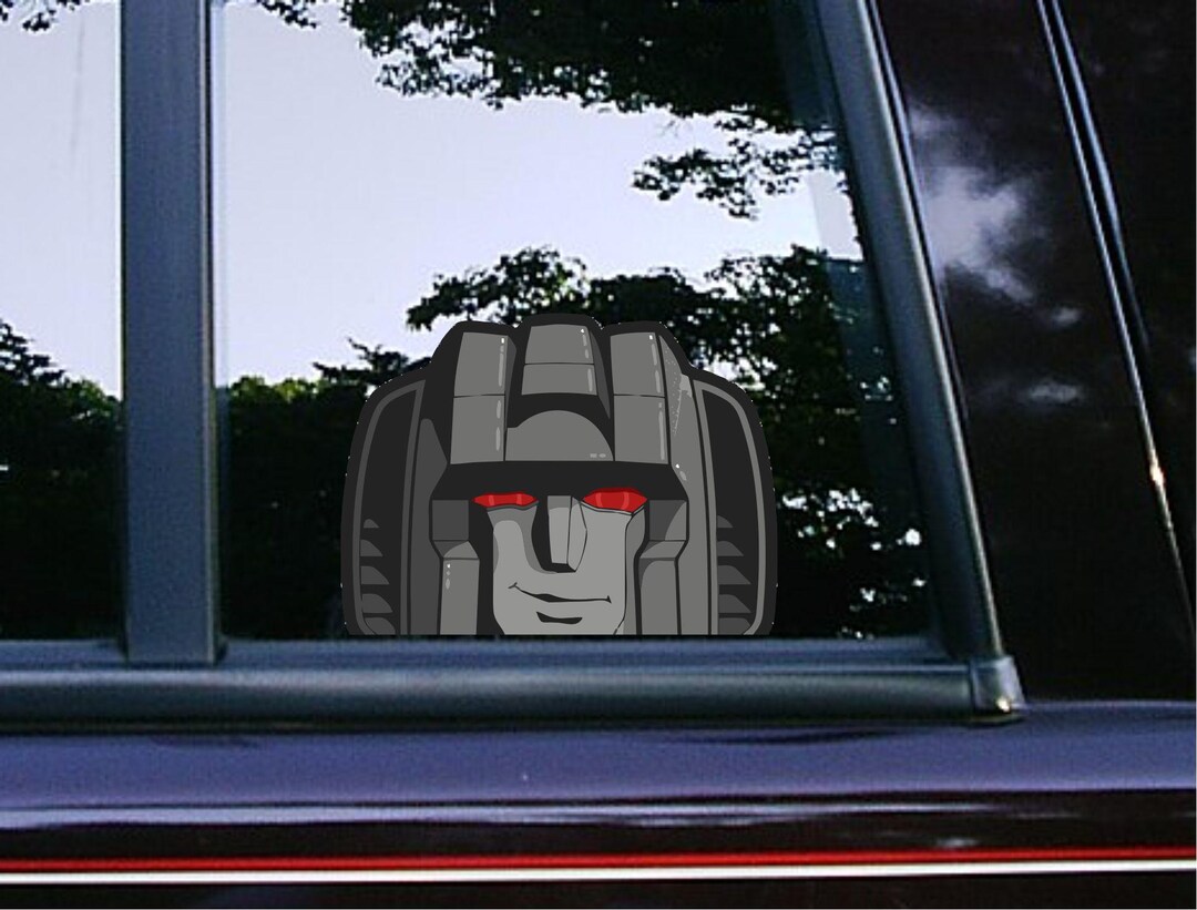 Starscream Peeker Peekabo Peeking Car Vinyl Decals Bumper Stickers ...