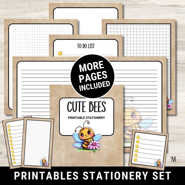 Bumblebee Stationery - Etsy