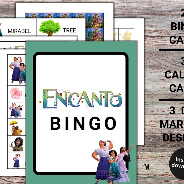 Encanto Characters Printable - Etsy