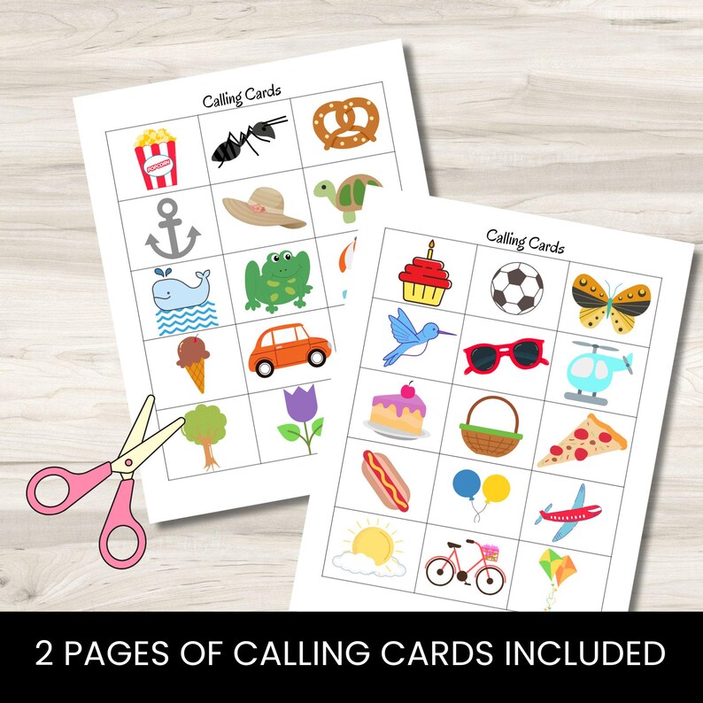 Summer Bingo Cards Printable, Beach Bingo Cards Pdf, Kids Bingo Cards ...
