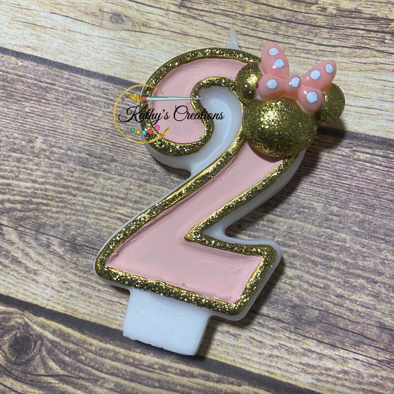 Minnie Mouse Candle - Etsy