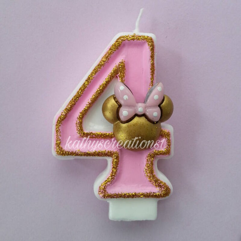 Minnie Mouse Candle - Etsy
