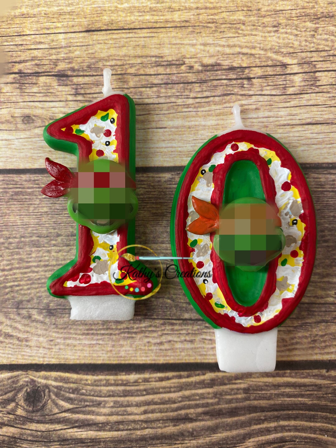 Turtle Candle, Pizza Candle, Pizza Party, Turtle Party, Tmnt, Turtle ...