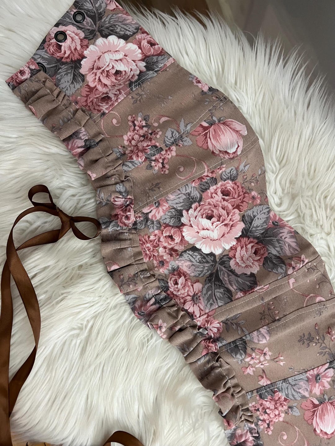 Rococo Floral Corset Belt – Royalcore Cottagecore Waist Accessory ...