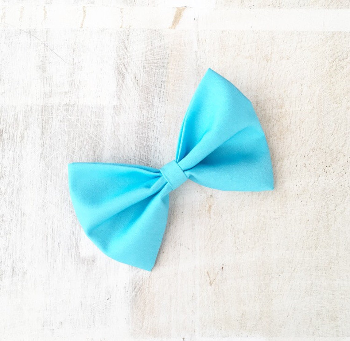 Turquoise Blue Hair Bow - Etsy