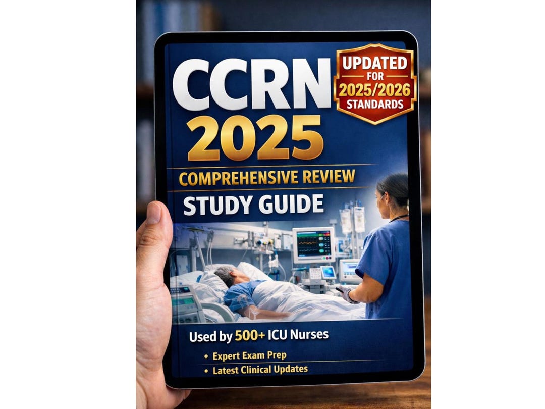 Ccrn 2025 Comprehensive Review Study Guide Etsy