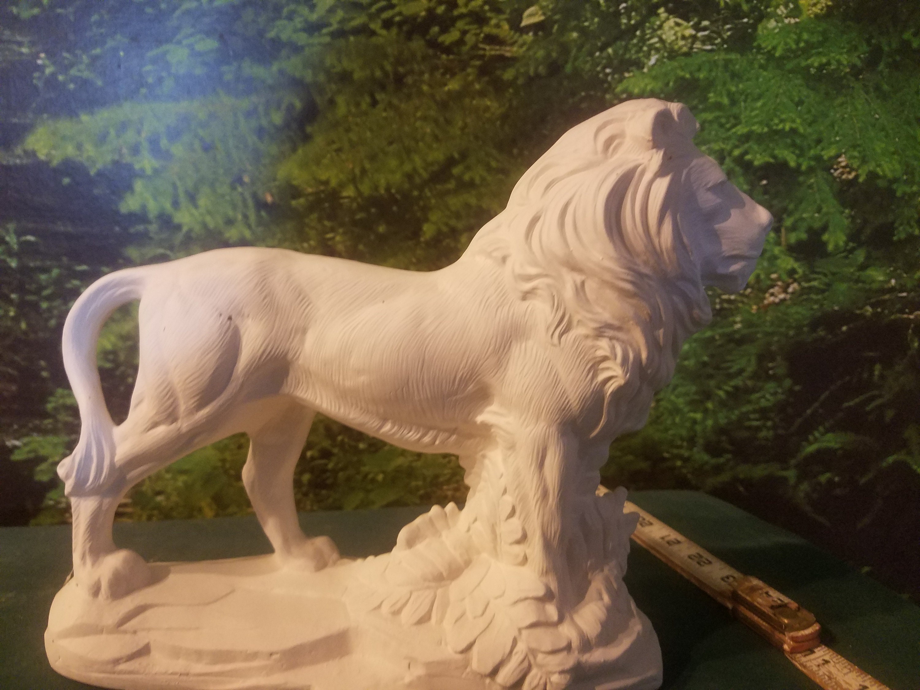 Ceramic Bisque You Paint, Gorgeous, Realistic Lion, Lion King, African ...