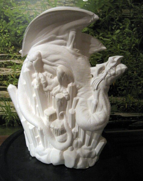 Ceramic Bisque You Paint, Wonderful, Winter Dragon, Collectible dragon ...