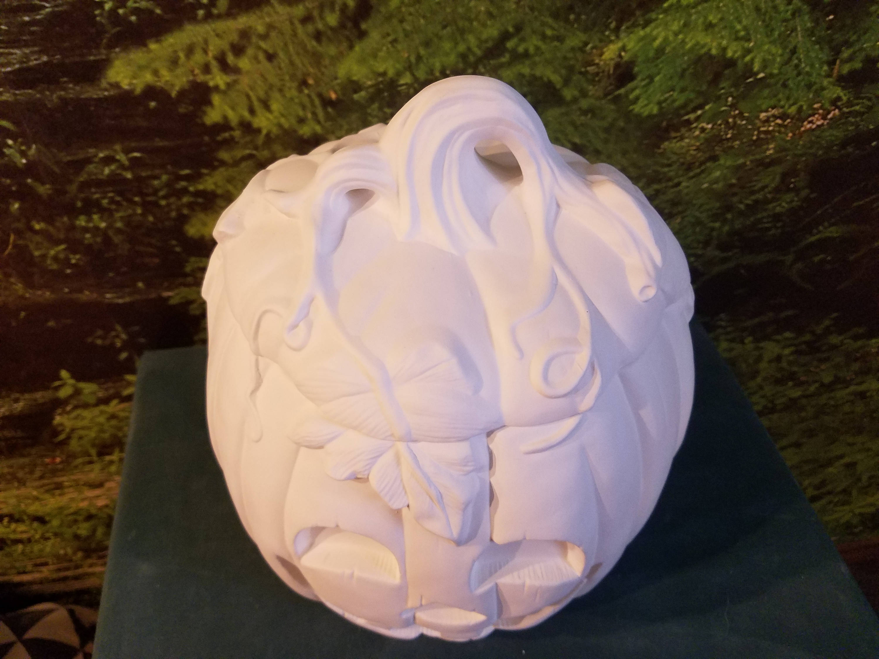 Ceramic Bisque You Paint, Large, Halloween, Pumpkin, Pumpkin face ...