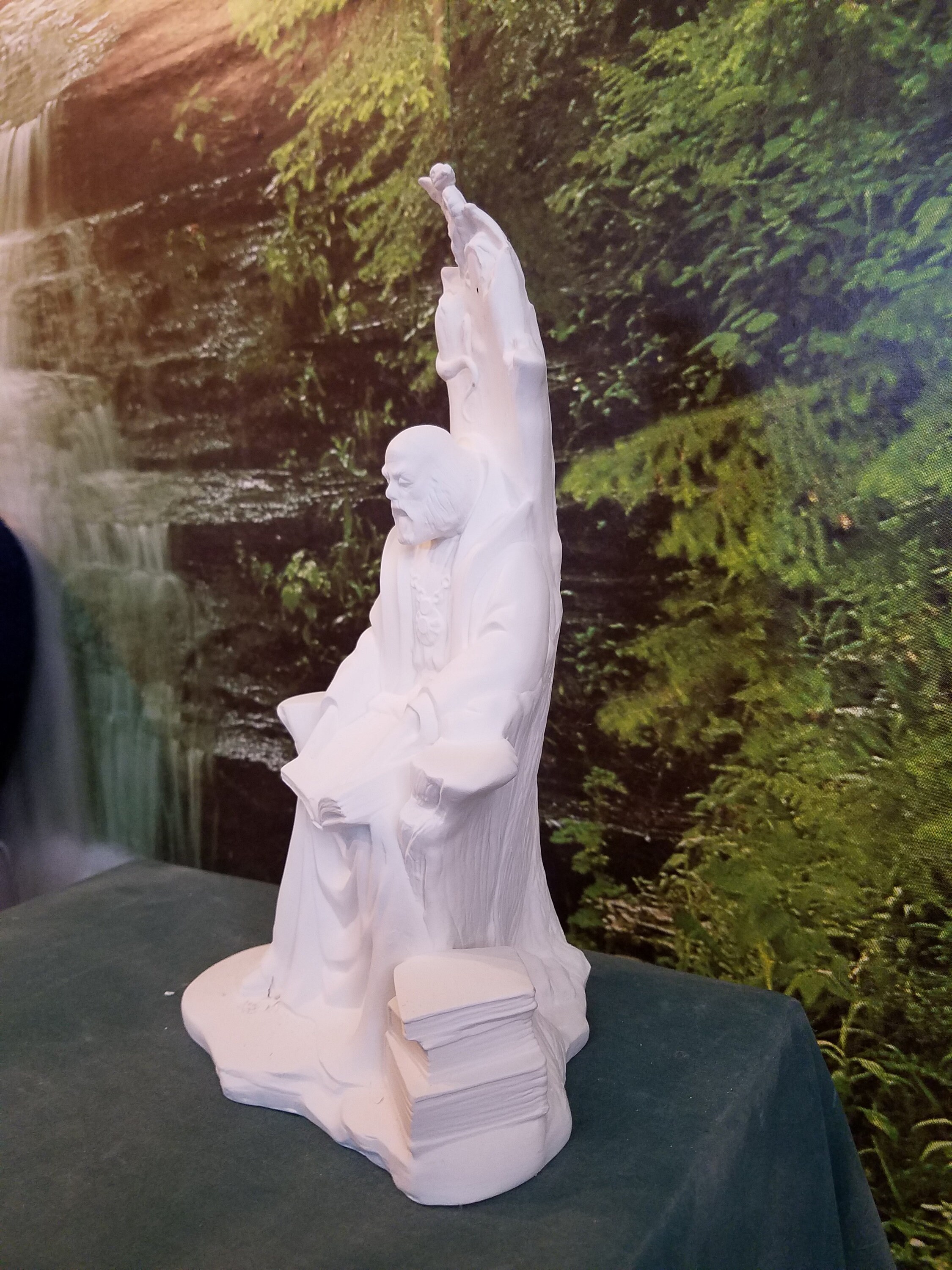 Ceramic Bisque You Paint, Summer Wizard, Young dragon, Wizard ...