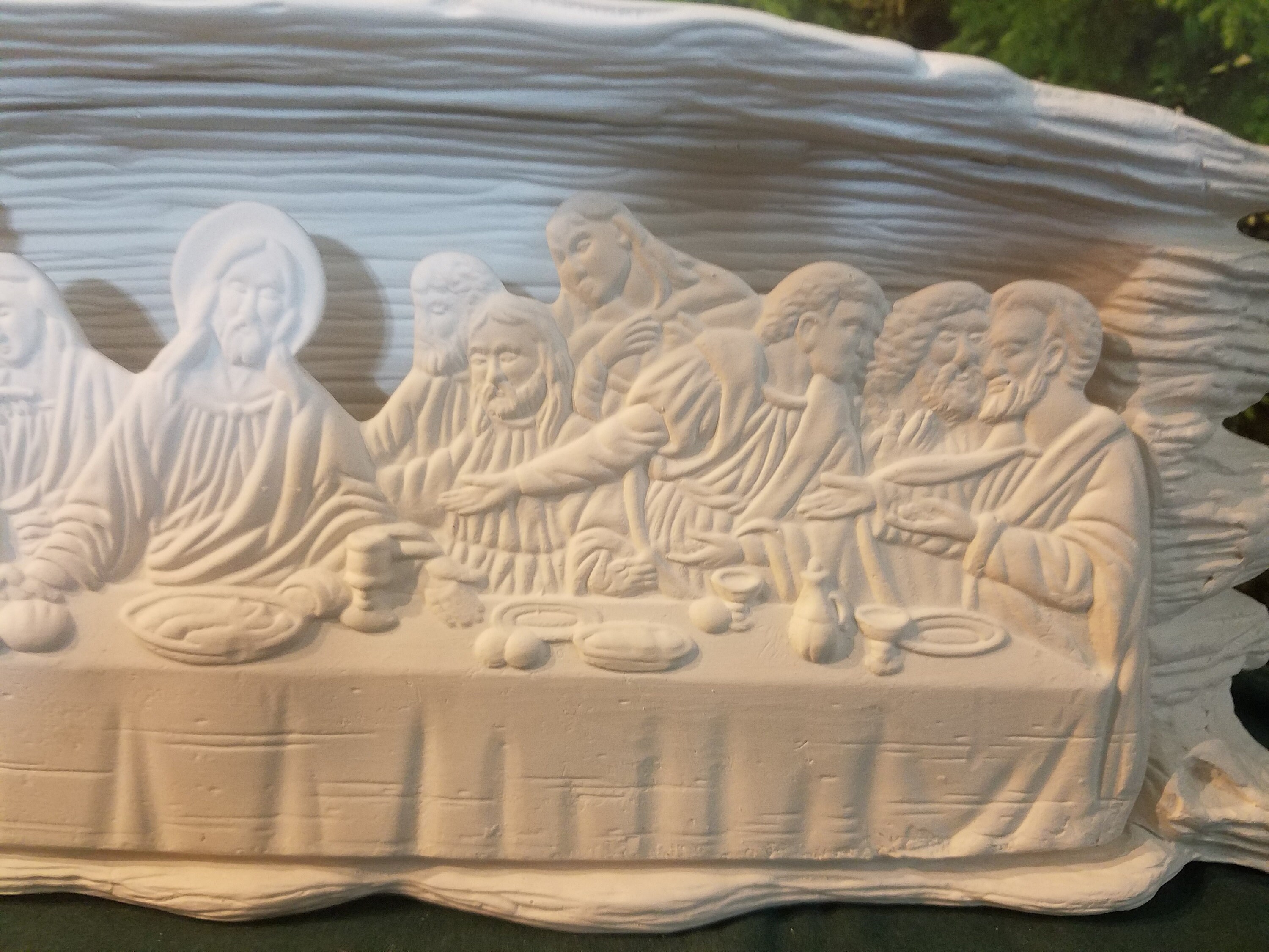 Ceramic bisque you paint, Awesome, 3d, Last Supper, free standing ...