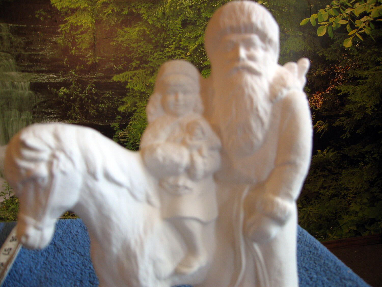 Ceramic Bisque You Paint, Vintage, Rare Provincial Santa, Christmas ...