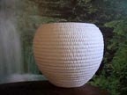 Ceramic Bisque You Paint, Indian Weave Basket Pot, Rope Pot ...