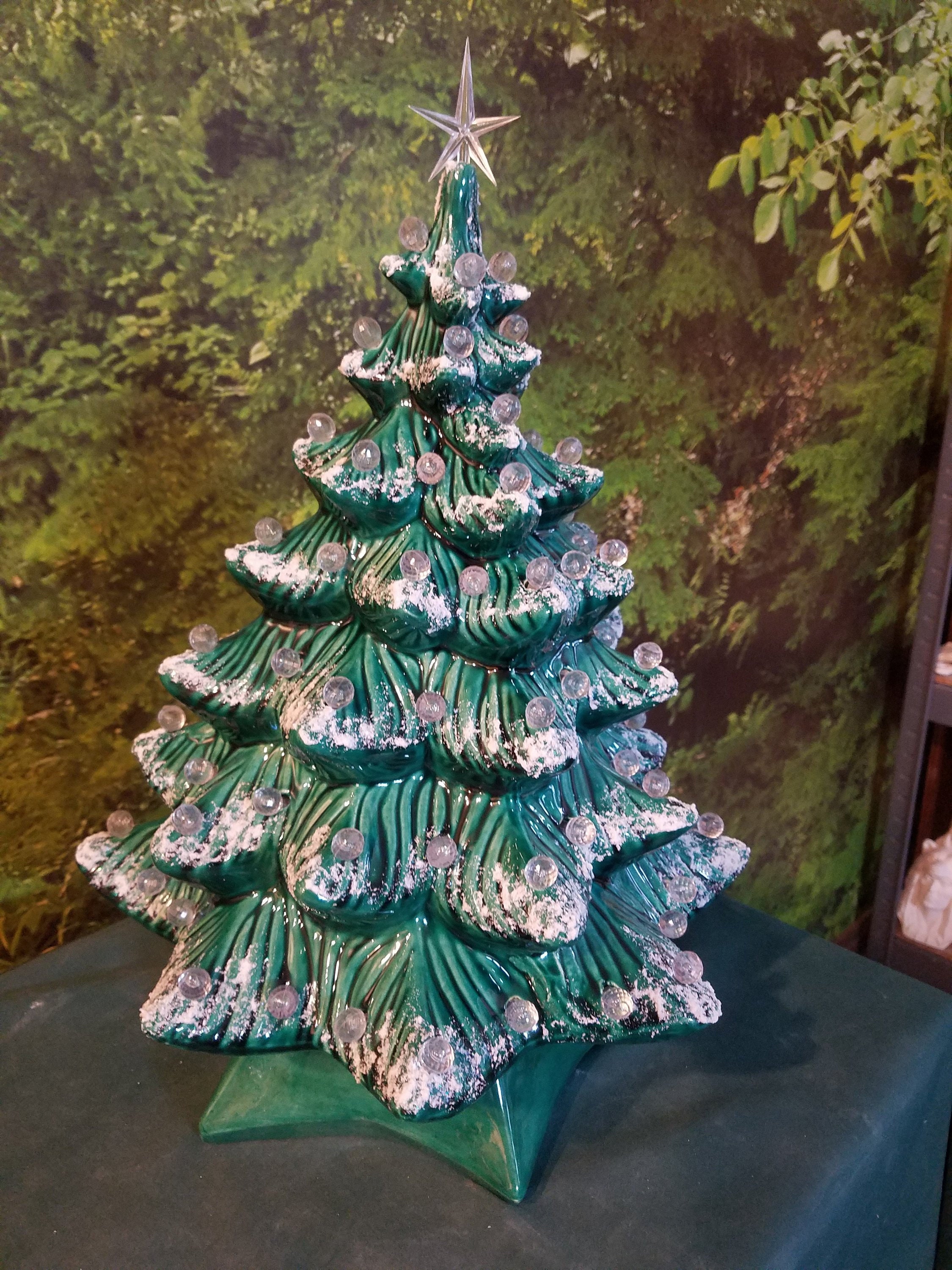 Christmas Trees in Bisque or Finished — Ceramic Bisque you paint — TS ...