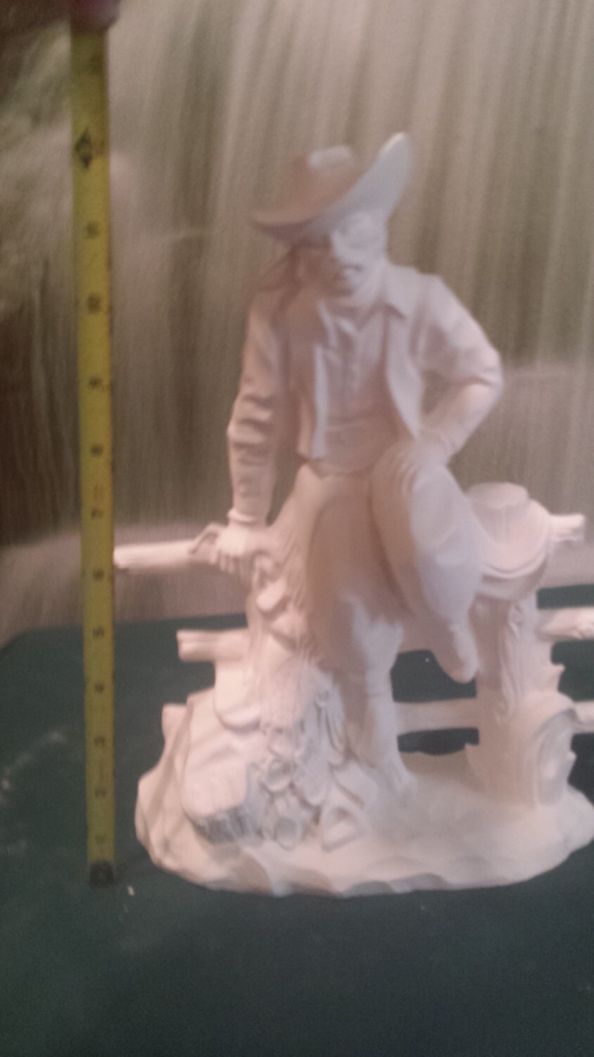 Ceramic Bisque You Paint, Southwestern decor, Ranch Foreman, Roughcut ...